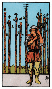 Nine of Wands Tarot Card Meaning - Daily Tarot Reading