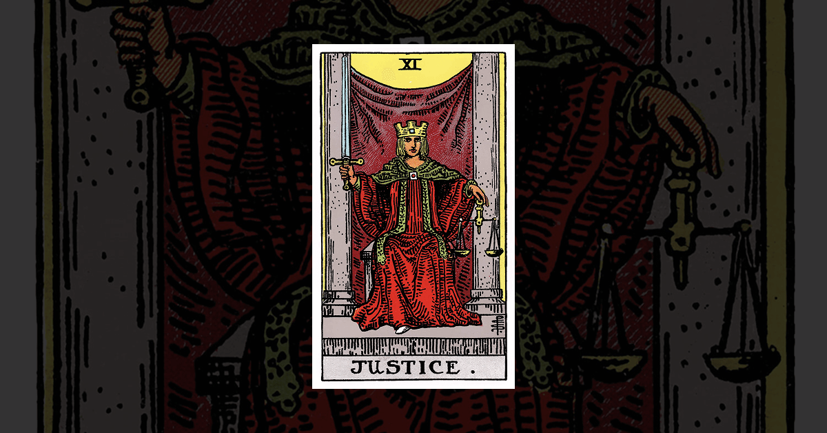 Justice Tarot Card Meaning - Daily Tarot Reading