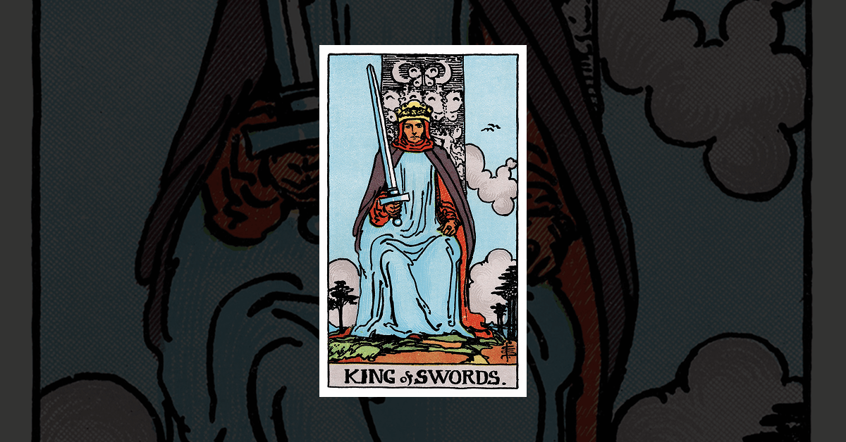 King of Swords Tarot Card Meaning - Daily Tarot Reading