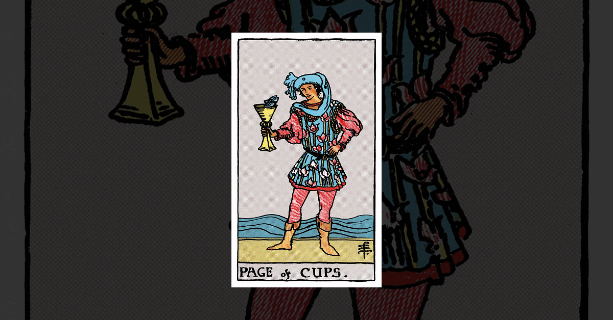 Page of Cups Tarot Card Meaning - Daily Tarot Reading