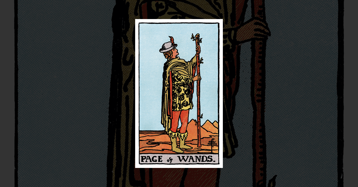 Page of Wands Tarot Card Meaning - Daily Tarot Reading