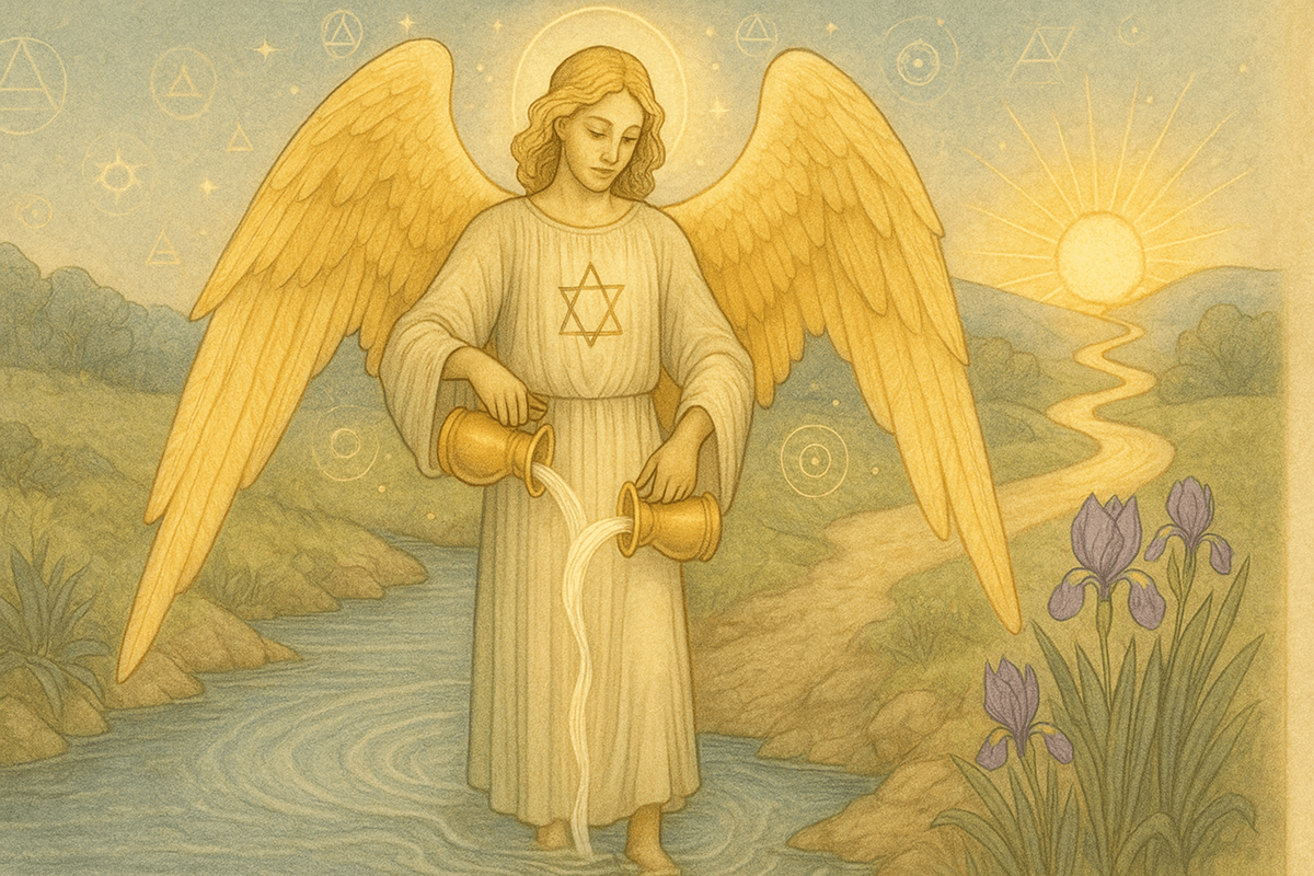 The Alchemical Angel: A Deep Dive into the Symbolism of the Temperance ...